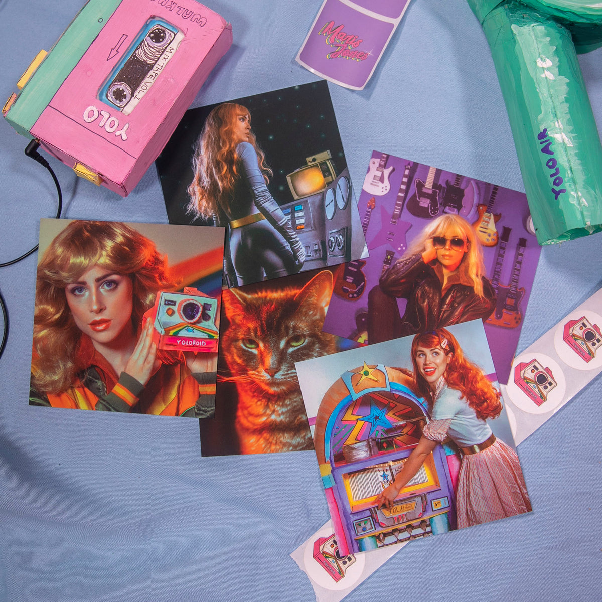 70s Aesthetic Postcard Pack - 5 Postcards – Maris Jones