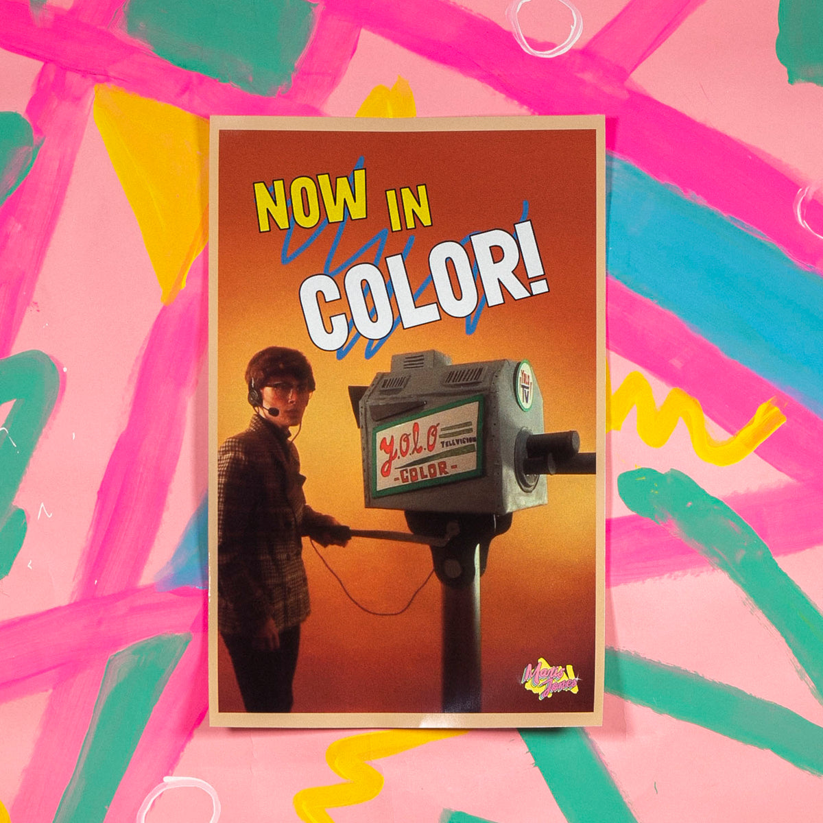 Now in Color! 11x17 Poster – Maris Jones